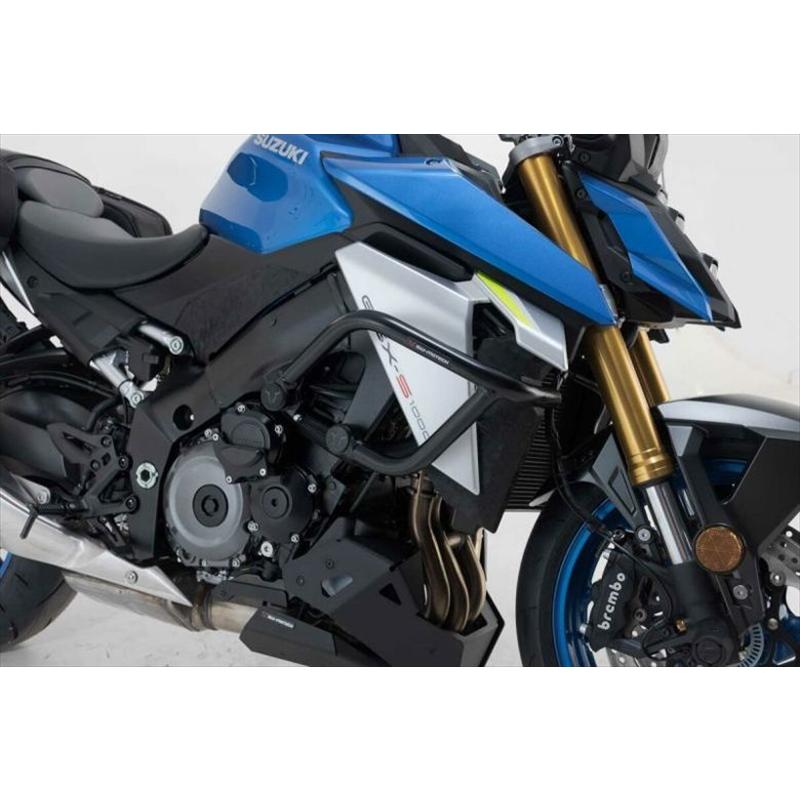 外装 エスダブリューモーテック SWモーテック クラッシュバー BLK GSX-S1000 21 SBL0558710000/B 取寄品 ...