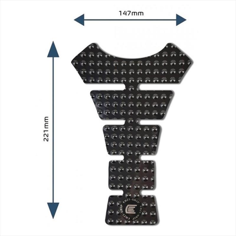 バイクパーツ 外装 アールアンドジー Eazi-Grip Tank Grips:EVO:BLACK COLOR RG ...