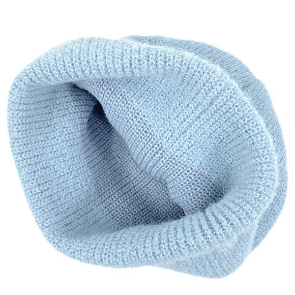 FILA フェザーヤーン ニット帽 53〜55cm 手洗いOK ニットワッチ ビーニー ハート ロゴ パステルカラー かわいい 帽子 キッズ ...