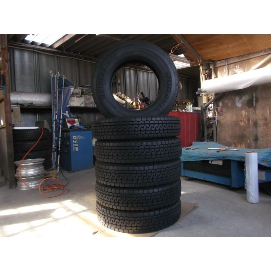 BRIDGESTONE ★送料無料！超バリ山！ブリヂストン デュラビスM804 205/80R17.5 120/118 ミックス タイヤのみ6 ...