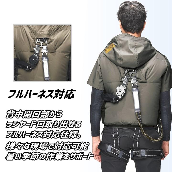 即日発送 空調ウェア 空調風神服 サイドファン 半袖ブルゾン 服のみ ファン対応 7745 撥水 男女兼用 熱中症対策 電動ファン対応作業服 作業服 アタックベース : 作業用品の服部 ...