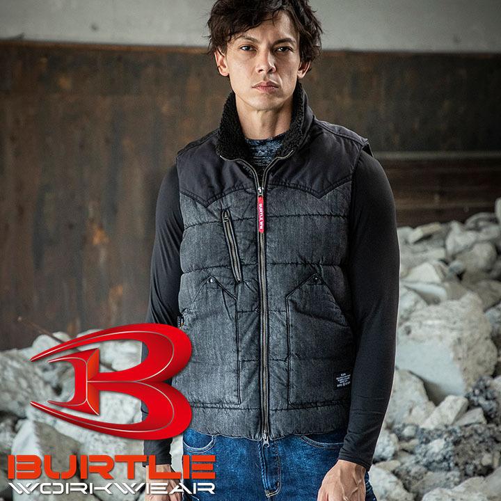 BURTLE（バートル） 防寒着 防寒ベスト 保温 5004 サーモクラフト 男女兼用 メンズ レディース デニム フルジップ 秋冬 防寒服 作業着 作業服 : 作業用品の服部 - 通販 ...