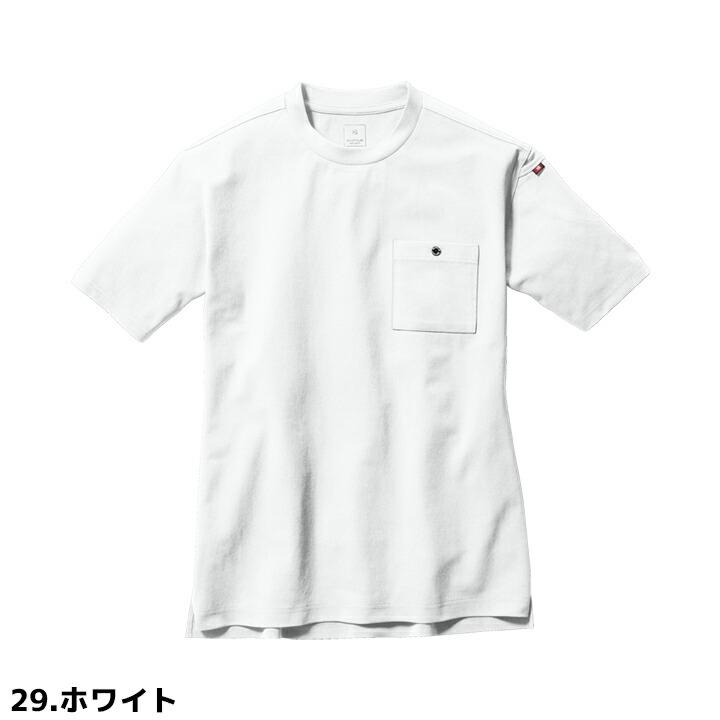 BURTLE バートル 657 Tシャツ 半袖 メンズ 春夏 ストレッチ 吸水速乾 UVカット 鹿の子素材 マルチポケット 男女兼用 ユニフォーム 制服 無地 作業服 : 作業用品の服部 ...