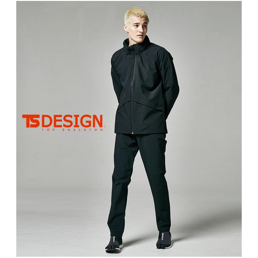 TS DESIGN ジャケット TSデザイン 長袖 9226 TEX オールウェザージャケット 防風 軽量 ストレッチ 撥水 メンズ ブルゾン 防寒服 作業服 秋冬 藤和 4L-6L : 作業 ...