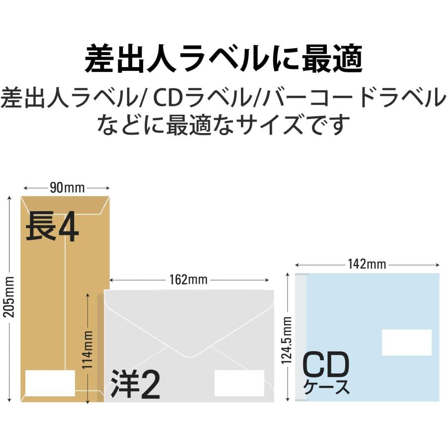 ELECOM エレコム ラベルシール 880枚分 A4 44面×20シート EDT-TM44 : 葉月Yahoo!店 - 通販 - Yahoo!ショッピング