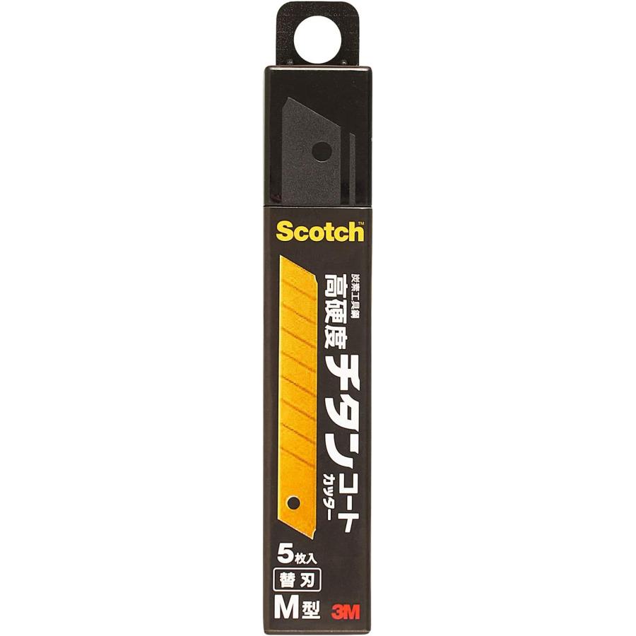 Scotch 3M スコッチ カッター チタンコート 替え刃 Mサイズ 刃長さ83mm 5枚 TI-CRM5 : 葉月Yahoo!店 - 通販 - Yahoo!ショッピング