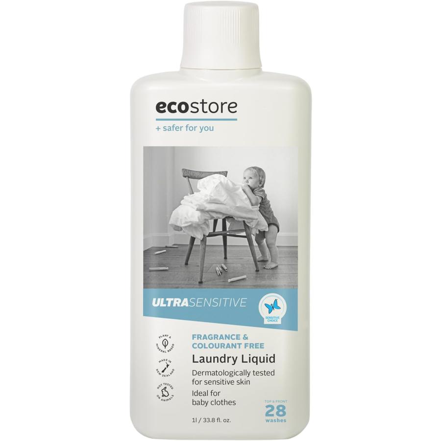 ecostore ecostore(エコストア) ランドリーリキッド 【無香料】 洗濯用 液体 洗剤 1リットル (x 1) : 葉月Yahoo!店 - 通販 - Yahoo!ショッピング