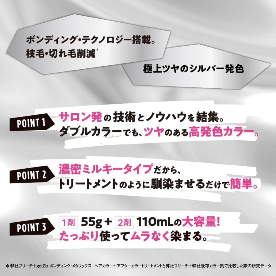 no3（NUMBER THREE） 【医薬部外品】【got2b】 ボンディング・メタリックス ヘアカラー キャラメルブロンド(メタリックカラー / ブリーチオンカラー) : 葉月Yahoo!店 ...