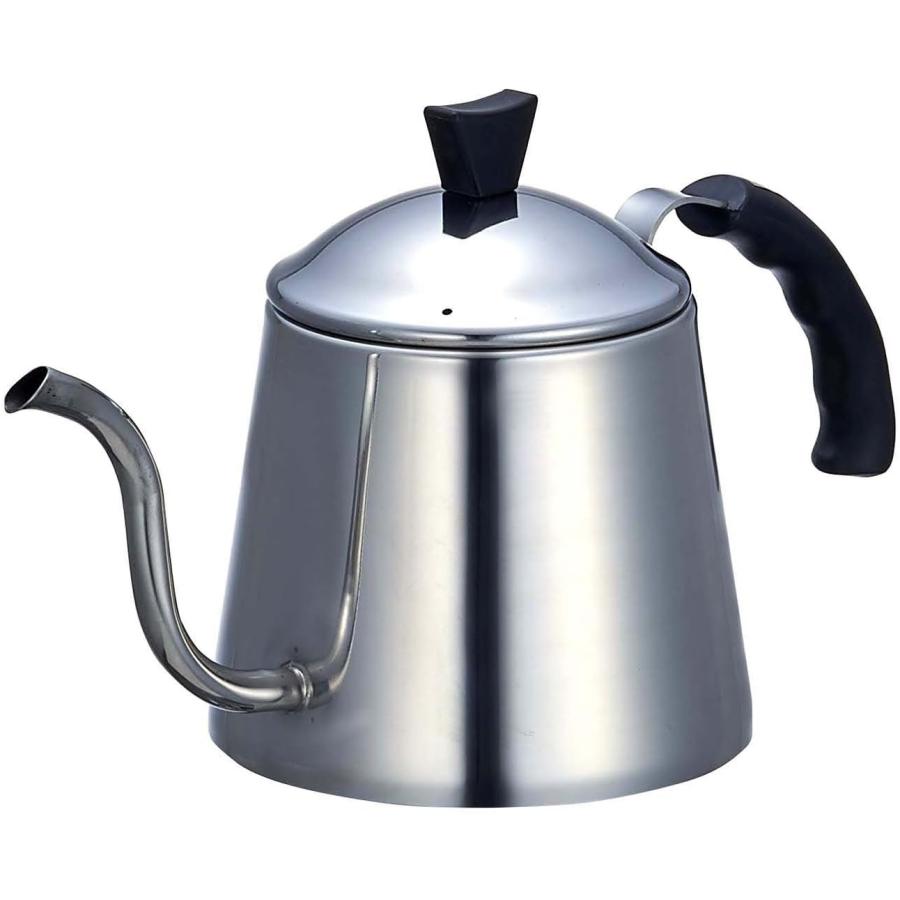 パール金属 コーヒー ドリップ ポット 1.1L IH対応 ステンレス マイビーンズ H-990 : 葉月Yahoo!店 - 通販 - Yahoo!ショッピング