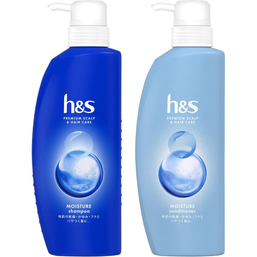 h&s シャンプー/コンディショナー ポンプセット 350mL+350g モイスチャー エイチアンドエス : hb00000525 : 葉月Yahoo!店 - 通販 - Yahoo!ショッピング