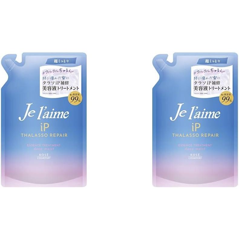 KOSE ジュレーム iP タラソリペア 補修美容液 トリートメント ディープモイスト つめかえ 340mL × 2 : 葉月Yahoo!店 - 通販 - Yahoo!ショッピング