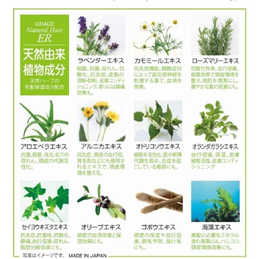 Grace Hats グレース ナチュラルERシャンプー 103 海藻・海泥 980ml 1個 : 葉月Yahoo!店 - 通販 - Yahoo!ショッピング