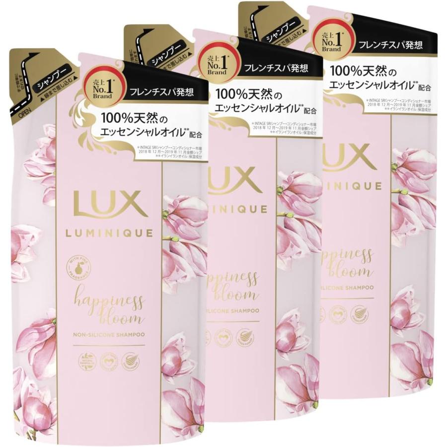 まとめ買い LUX ラックス ルミニーク ハピネスブルーム シャンプー 詰め替え用 350g×3個 : hb00001180 : 葉月Yahoo!店 - 通販 - Yahoo!ショッピング