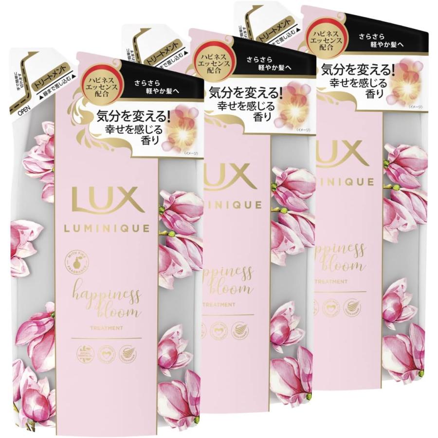 まとめ買い LUX ラックス ルミニーク ハピネスブルーム トリートメント 詰め替え用 350g×3個 : 葉月Yahoo!店 - 通販 - Yahoo!ショッピング