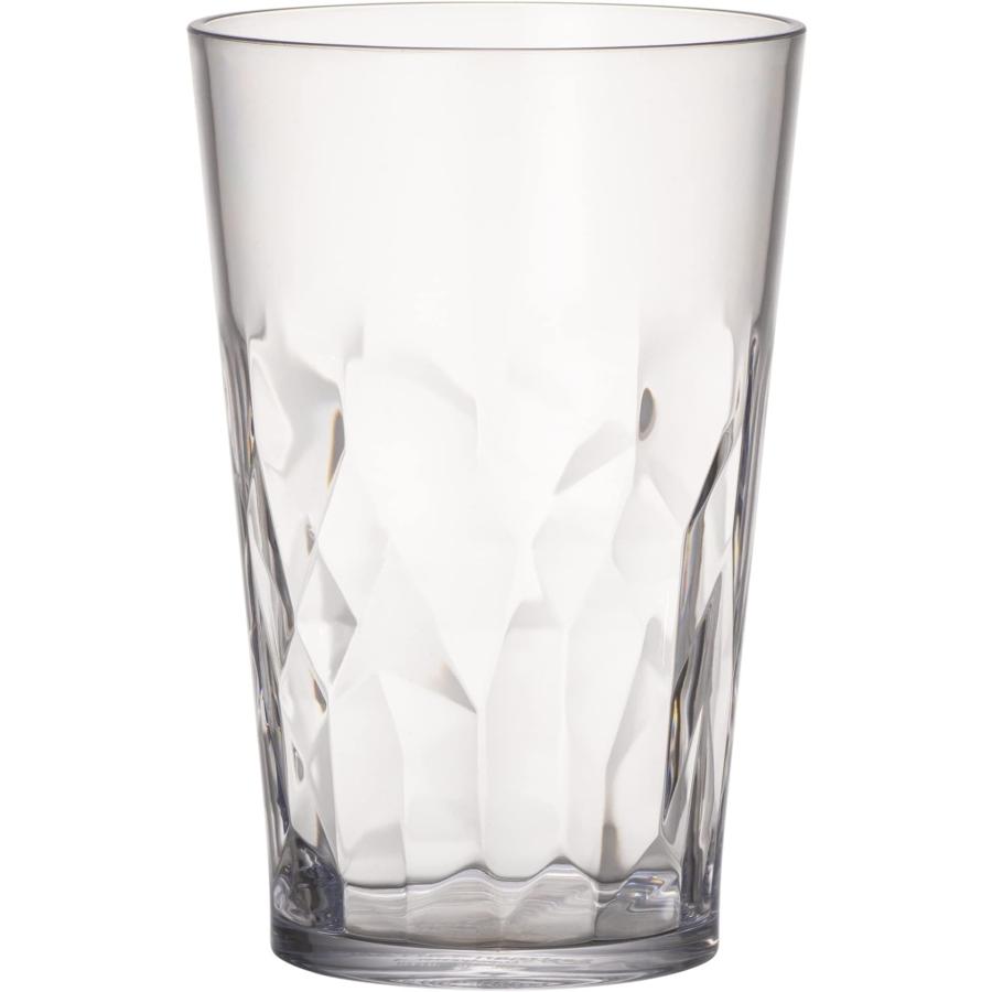 Plakira プラキラ 割れない グラス タンブラー 400ml 電子レンジ 食洗機 対応 日本製 レストラン カフェ アウトドア ホームパーティ かわいい おしゃれ クリア : 葉月 ...