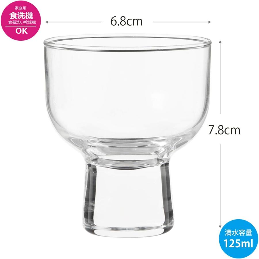 杯 125ml×6個セット J-00300 125ml : hb00002560 : 葉月Yahoo!店 - 通販 - Yahoo!ショッピング