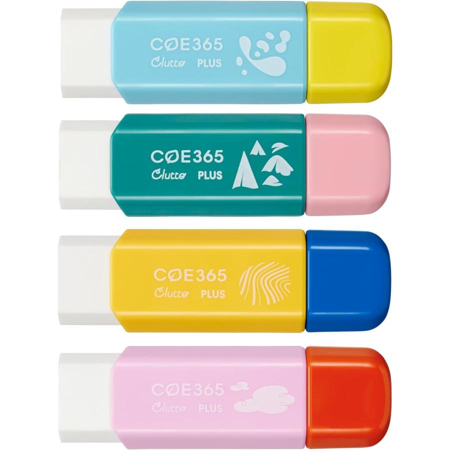PLUS プラス 消しゴム COE365 ケース消しゴム Clutto くるっと 本体4柄アソート 36-133 : 葉月Yahoo!店 - 通販 - Yahoo!ショッピング