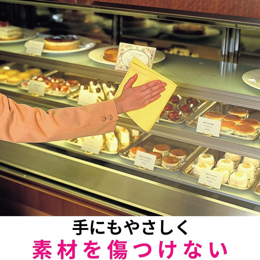 3M マイクロファイバー クロス ふきん 雑巾 高機能 業務用 緑 スコッチブライト WC5000 GRE 32 32cm×36cm グリーン ...