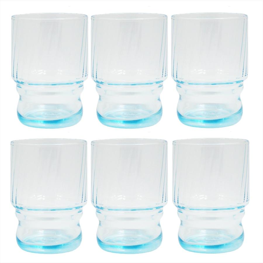 ADERIA アデリア スタッキング グラス ブルー 235ml 口部強化 AX デニム 6個セット 日本製 C-468 : 葉月Yahoo!店 - 通販 - Yahoo!ショッピング