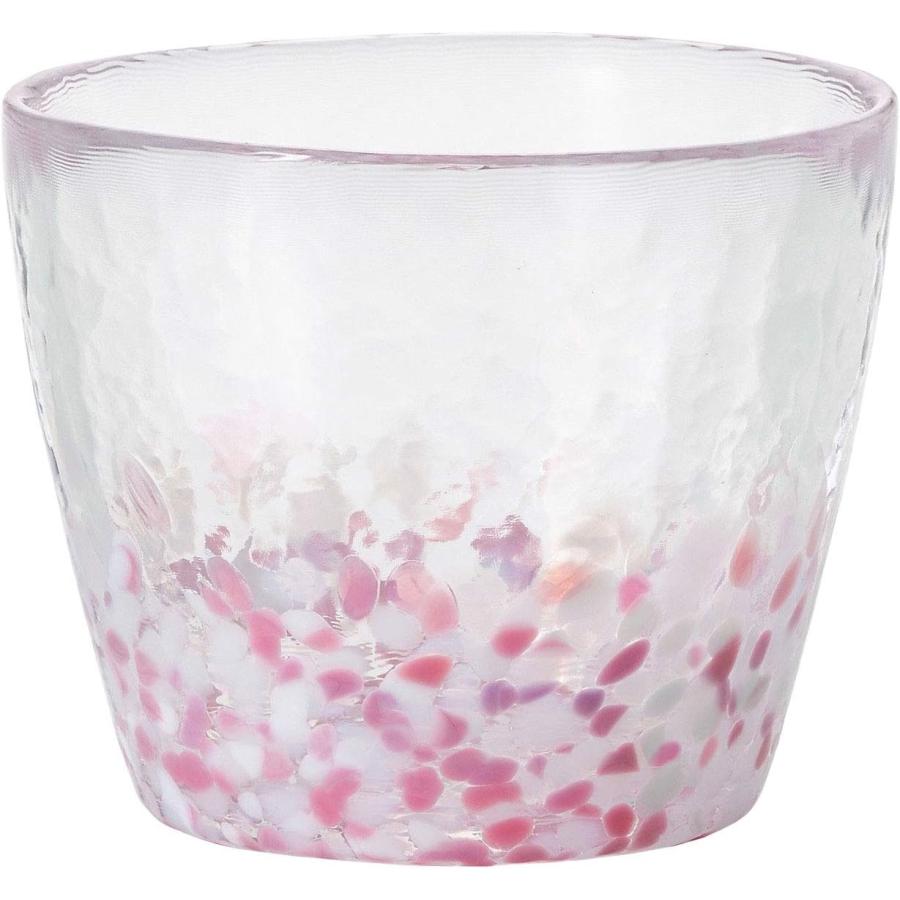 ADERIA アデリア ADERIA津軽びいどろ さくらさくら蕎麦猪口 190ml 日本製 化粧箱入 おちょこ ぐい呑み 盃 日本酒 グラス ガラス 冷酒 酒器F79437 蕎麦猪口 単品 ...