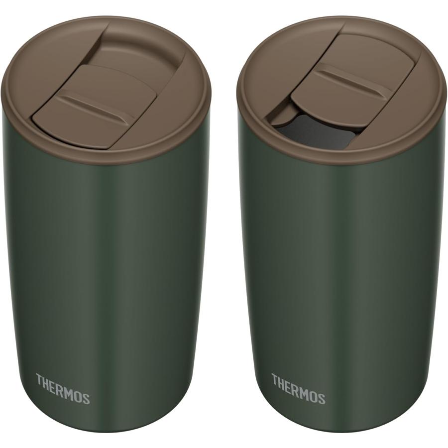 THERMOS サーモス 真空断熱タンブラー フタ付き 500ml フォレストグリーン JDP-501 FG 500 ml 通常 : 葉月Yahoo!店 - 通販 - Yahoo!ショッピング