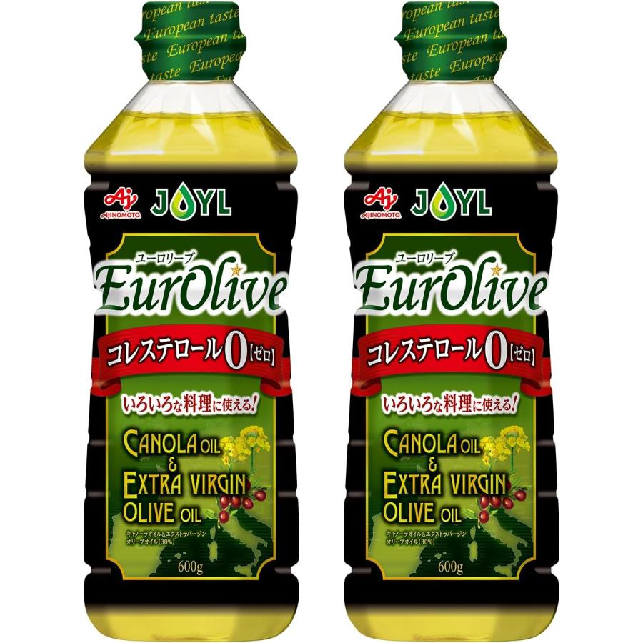 オリーブオイル ブレンド JOYL ユーロリーブ コレステロール0 味の素 J-オイルミルズ ペット 600g x 2本 新)オリーブオイル : 葉月Yahoo!店 - 通販 - Yahoo ...