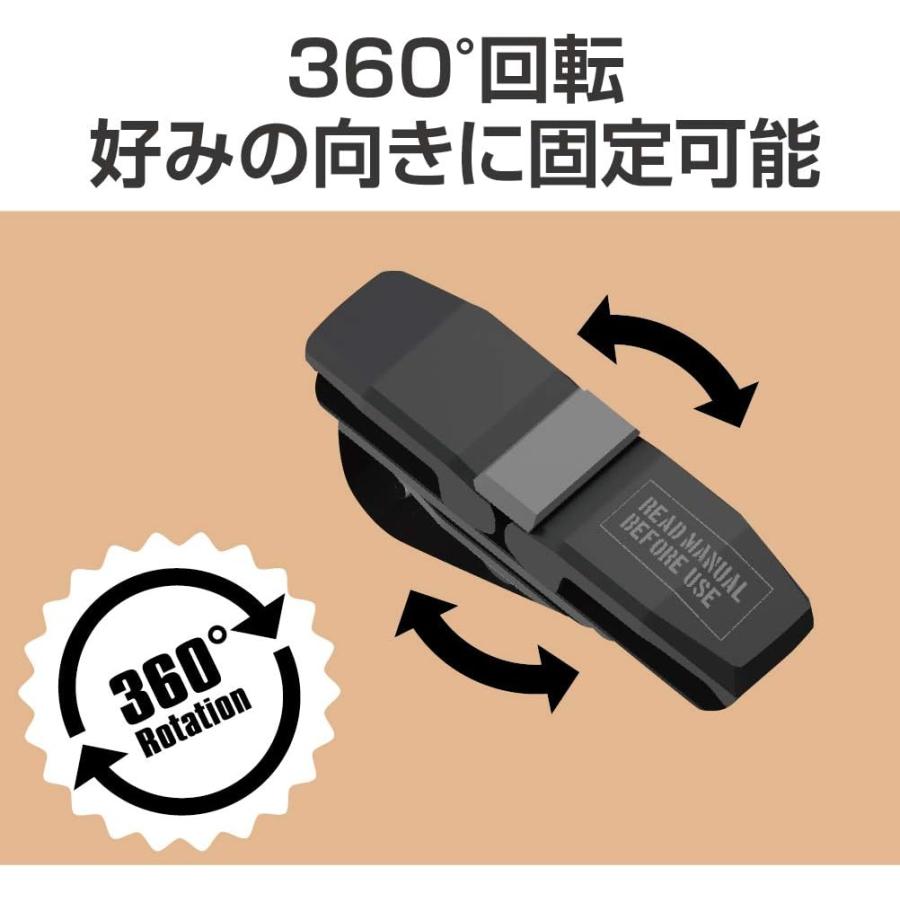 星光産業 EXEA 車内用品 サングラスホルダーツイン ミリタリースタイル BK EN-24 : 葉月Yahoo!店 - 通販 - Yahoo!ショッピング