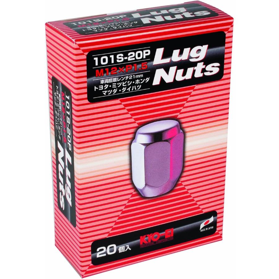 KYO-EI 協永産業 ラグナット 個数:20個入 袋タイプ 21HEX M12 x P1.5 101S-20P & ラグナットスーパーコンパクト [ 個数:16個入 ] 19HEX : 葉月 ...