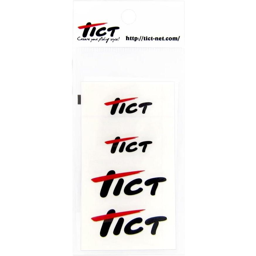 TICT ティクト カッティングステッカー TICTロゴ 大 ブラック 小 : 葉月Yahoo!店 - 通販 - Yahoo!ショッピング