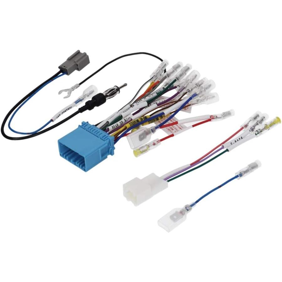 エーモン amon AODEA オーディア オーディオナビゲーション取付キット スズキ車 2DINワイド用 S-2486 デッキサイズ200mm用/ハーネス/アンテナ変換/車速 : 葉月 ...