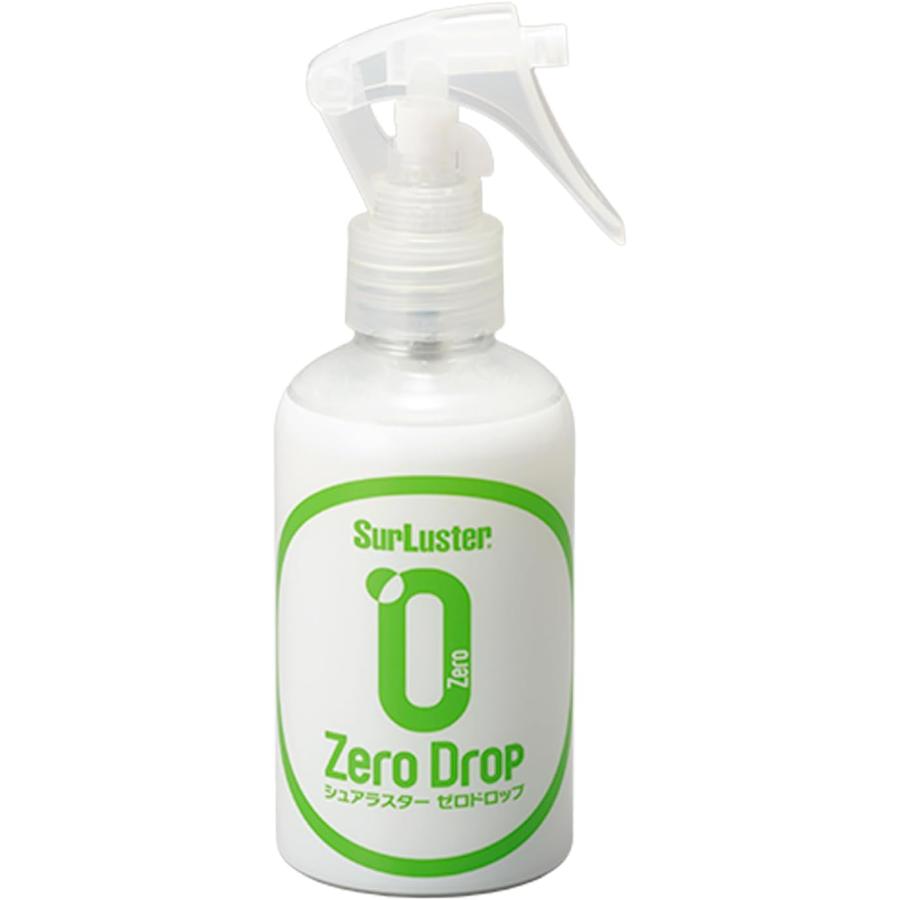 SurLuster シュアラスター ゼロドロップ 150ml 撥水 ガラス系コーティング 約2ヶ月耐久 艶 光沢 紫外線吸収剤 UV 保護 車 バイク 自転車 簡単施工 洗車 : 葉月 ...