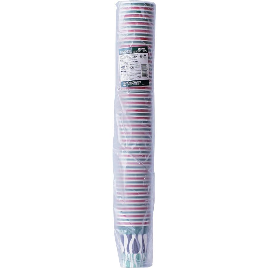 サンナップ Sunnap ペーパーカップ デザイナーズストロングカップ 205ml 7oz 2色込 C2060DD 60個入り : 葉月Yahoo!店 - 通販 - Yahoo!ショッピング