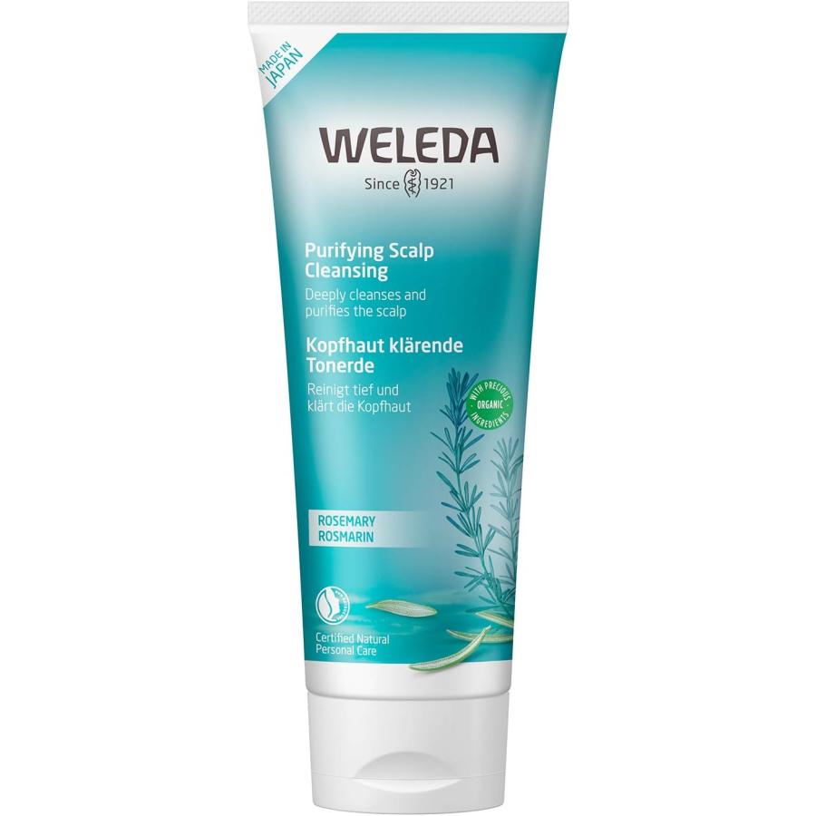 WELEDA WELEDA(ヴェレダ) ローズマリー スカルプクレンジング 200g 日本開発処方 洗髪料 頭皮 髪用トリートメント ヘッドスパ クレンジング ビターハーブの香り : 葉月 ...