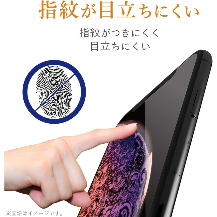 ELECOM エレコム iPhone SE 第3世代 第2世代 2020 / 8 7 6s 6 対応 シリコーン フィルム [高光沢なのにさらさらとしたなめらかな指すべり] 反射防止 PM ...