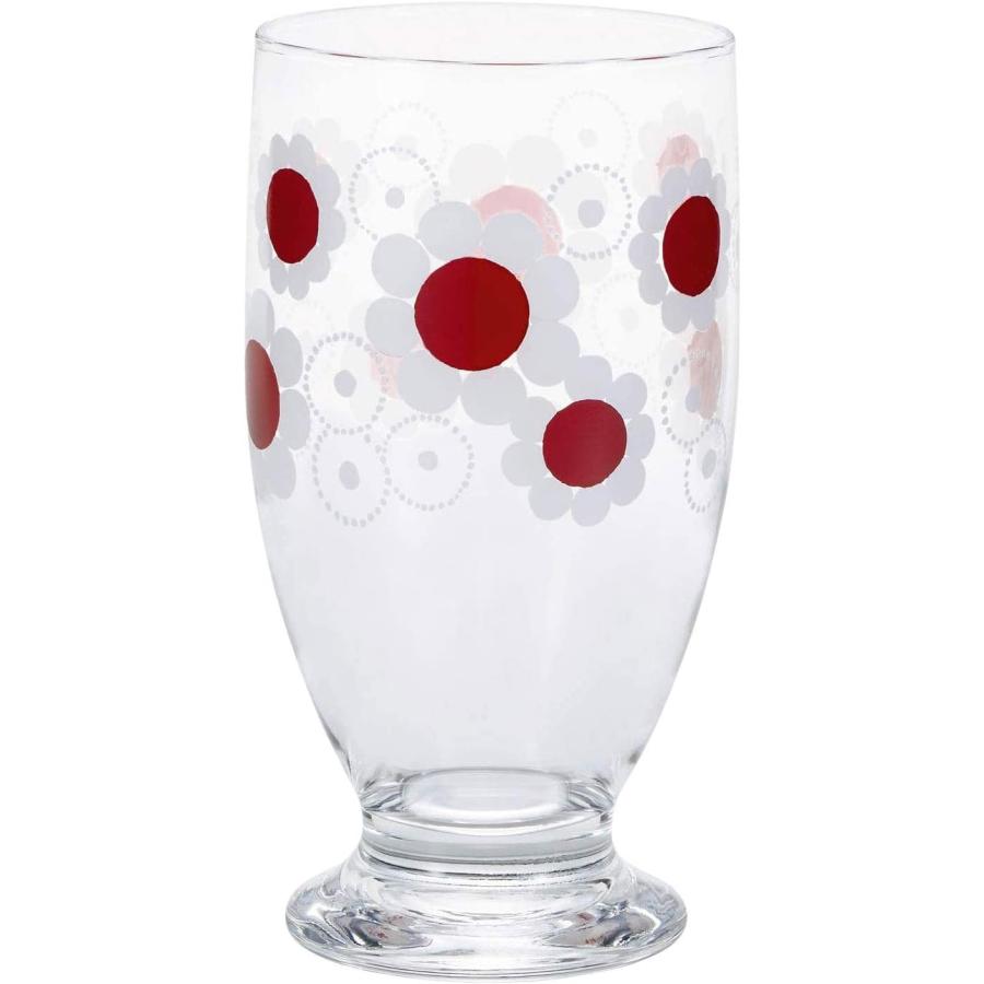 ADERIA アデリア(ADERIA) アデリアレトロ 台付きグラス 花まわし 335ml 化粧箱入 日本製 コップ 結婚 祝い ビール おしゃれ プレゼント 人気 ランキング ガラス ...