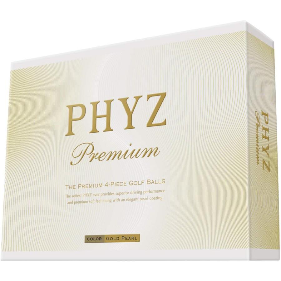 BRIDGESTONE BRIDGESTONE(ブリヂストン) ゴルフボール PHYZ プレミアム 1ダース(12個入り) ゴールドパール PMGX 単品 : 葉月Yahoo!店 - 通販 ...