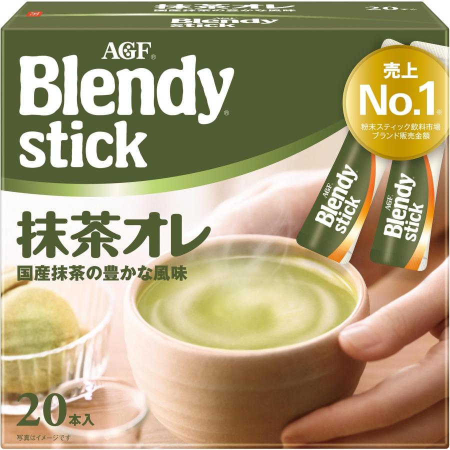 AGF AGF(エージーエフ) ブレンディ スティック 抹茶オレ 【 粉末 抹茶 】 20個 (x 1) : 葉月Yahoo!店 - 通販 - Yahoo!ショッピング