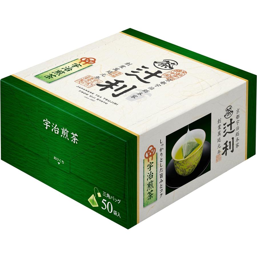 辻利 三角ティーバッグ 宇治煎茶 50P : 葉月Yahoo!店 - 通販 - Yahoo!ショッピング