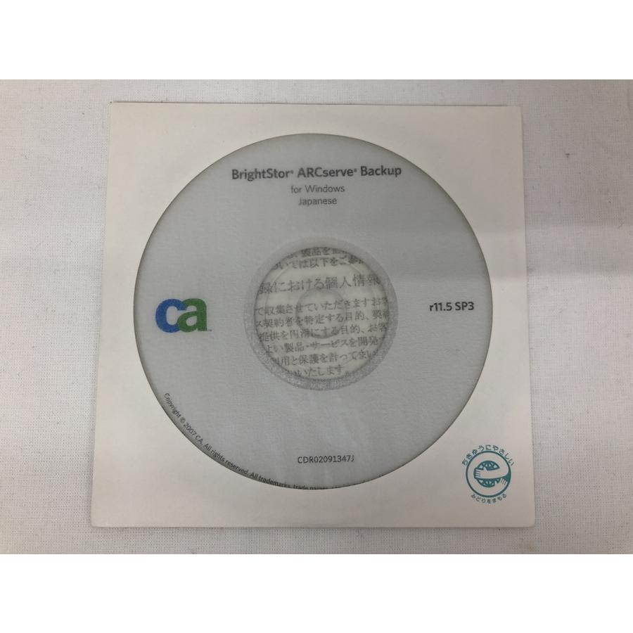 中古 マニュアル付属★BrightStor ARCserve Backup r11.5 SP3 for Windows - Japanese ...