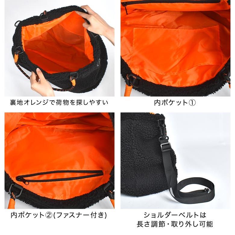 KiU トートバッグ 大きめ kiu キウ レディース メンズ 大容量 A4 B4 軽量 2way ショルダーバッグ 肩掛け ボア おしゃれ 黒 紺 : hauhau - 通販 - Yahoo ...