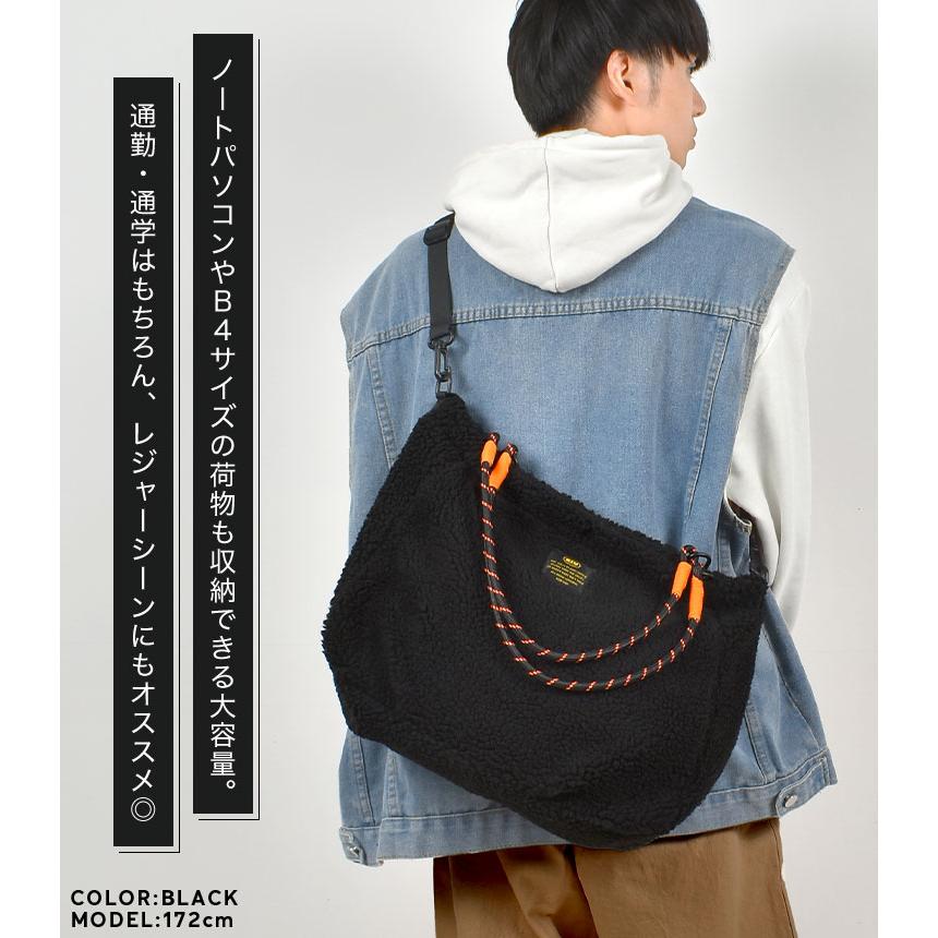 KiU トートバッグ 大きめ kiu キウ レディース メンズ 大容量 A4 B4 軽量 2way ショルダーバッグ 肩掛け ボア おしゃれ 黒 紺 : hauhau - 通販 - Yahoo ...