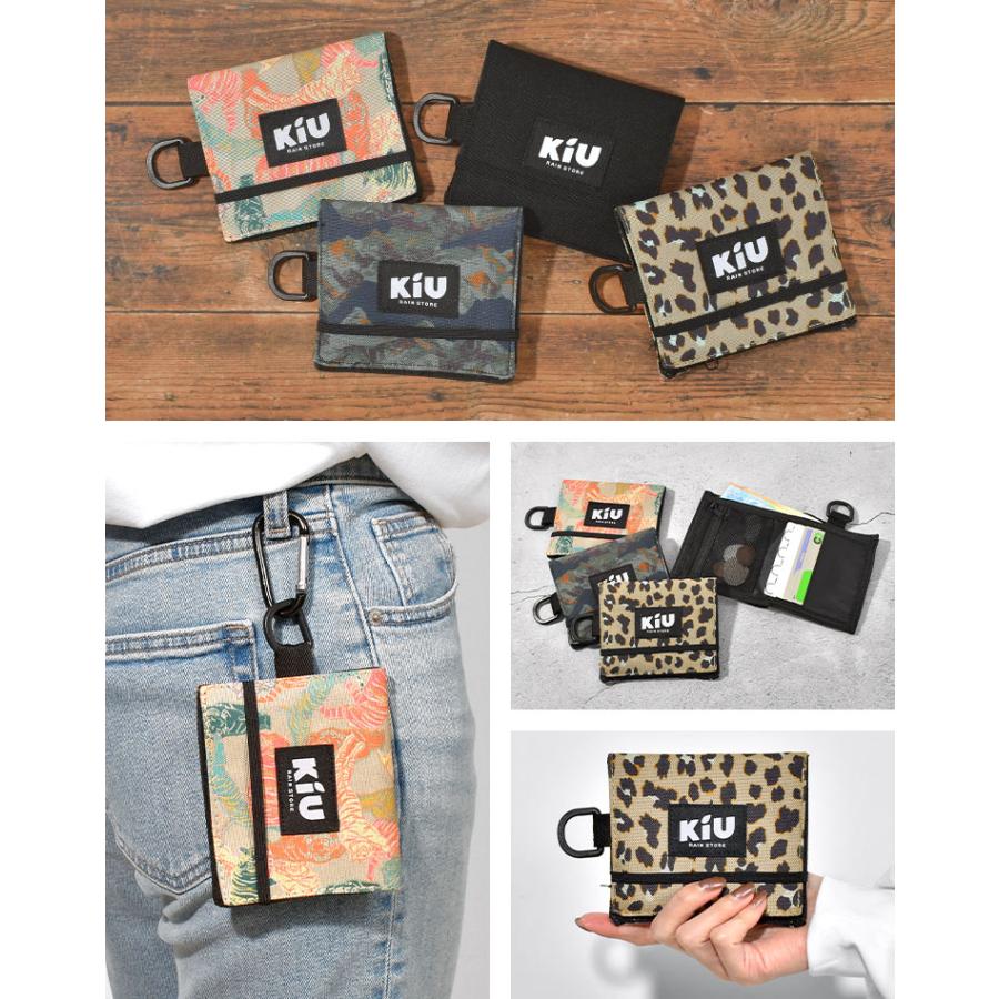 KiU 財布 二つ折り 薄い キウ ウォーターリペレント ウォレット タイプC K459 メンズ レディース 2つ折り財布 撥水 防水 軽量 : hauhau - 通販 - Yahoo!ショッピング