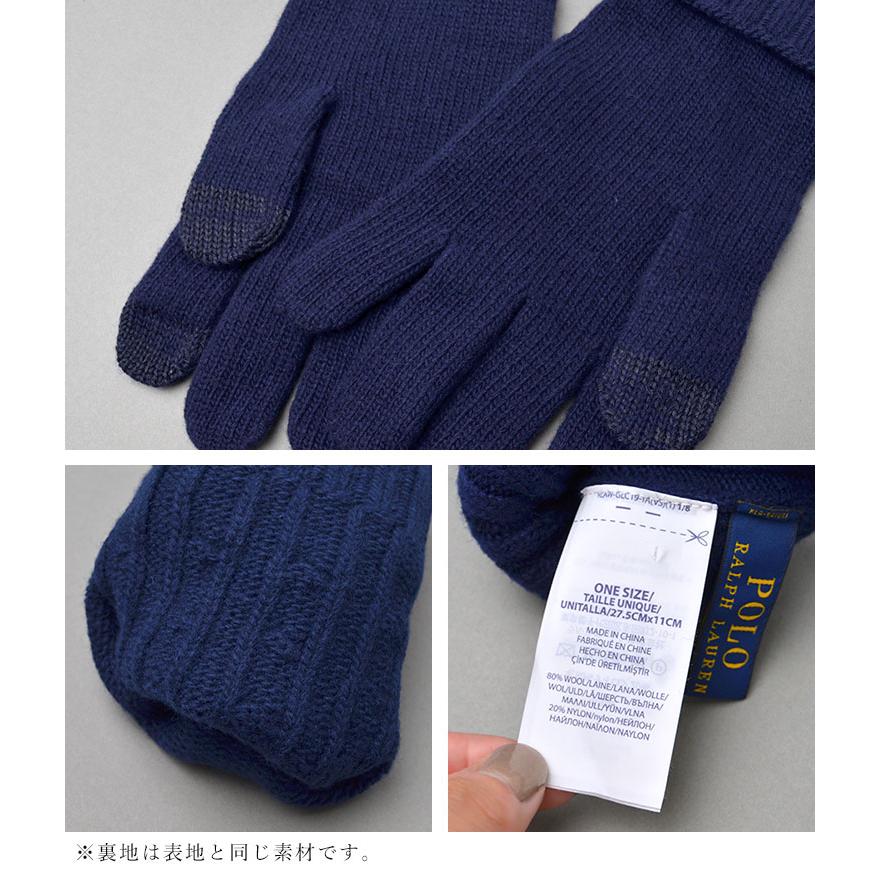 POLO RALPH LAUREN 手袋 ポロ ラルフローレン レディース メンズ POLO RALPH LAUREN 手袋 ポロ ラルフローレン レディース メンズ