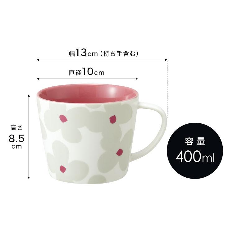 マグカップ Wpc. Patterns 北欧 マグ おしゃれ スープマグ かわいい 400ml 磁器 花柄 ワールドパーティ プレゼント ギフト お祝い 電子レンジ対応 食洗機対応 :wpc ...