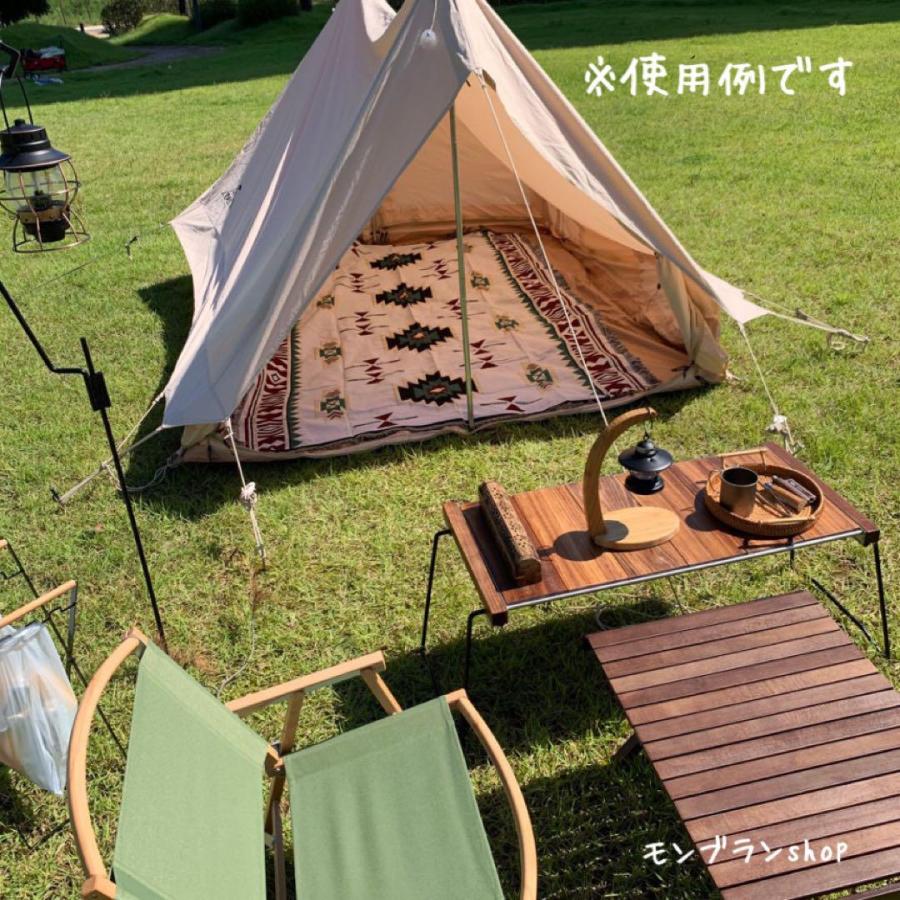 【超特大】アウトドア キャンプ ブランケット ラグマット 民族柄オルテガ緑褐色 180×260cm : 早い者勝ちSHOP - 通販 - Yahoo!ショッピング