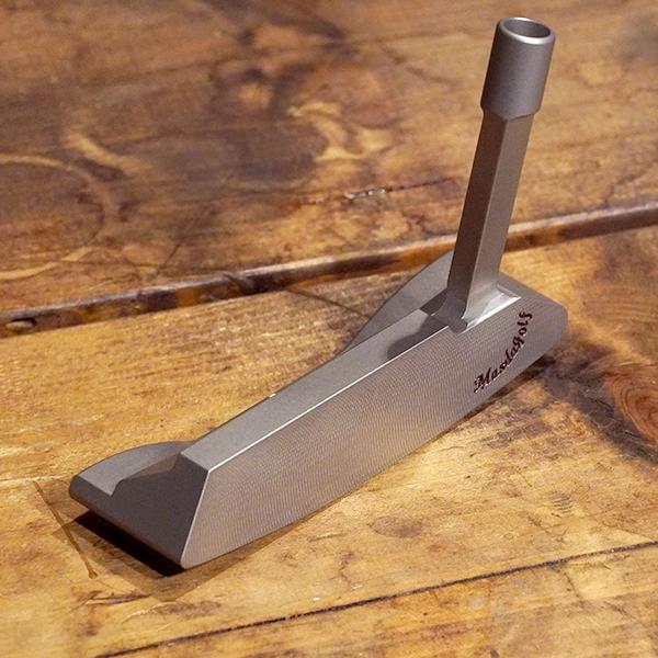 Masda golf マスダゴルフ パター スタジオ5 ステンレスバージョン studio 5 ツアープロト 3004 カーボン シャフト ハンドメイド 専用ヘッドカバー付 [日本製][右打用 ...