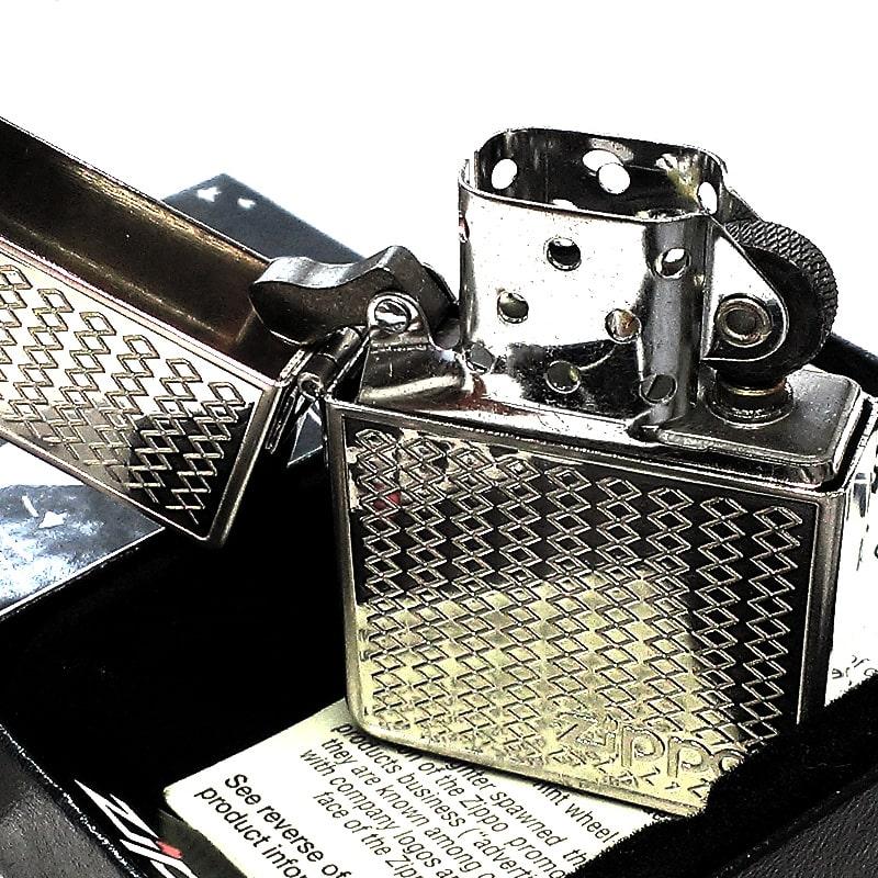 ZIPPO 1935 復刻レプリカ グリルメッシュ アンティークブラス おしゃれ 両面加工 エッチング彫刻 ジッポ ライター 3バレル : 1935grillmesh-a : Zippoタバコ ...