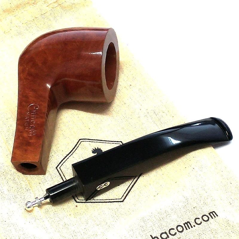 パイプ 喫煙具 シャコム マッチ442 CHACOM MATCH おしゃれ ライトブラウンポリッシュ タバコ フランス製 メンズ パイプ本体 : Zippoタバコケース喫煙具のハヤミ - 通販 ...