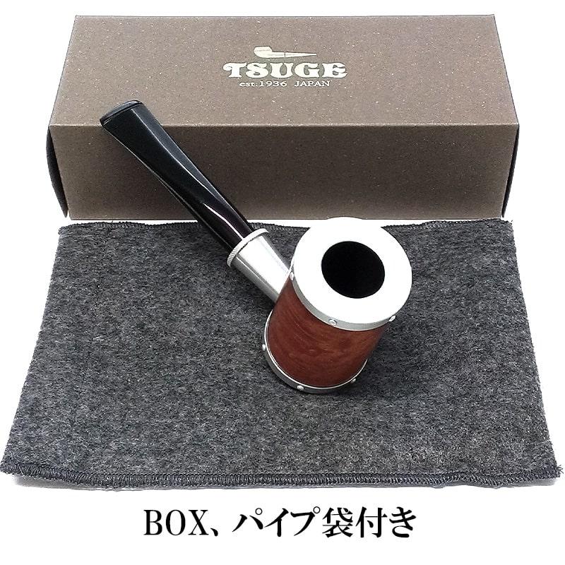 パイプ TSUGE 喫煙具 ツゲ G9 ヨロイ スムース 鎧 おしゃれ タバコ ブラウン シルバー パイプ本体 9mmフィルター かっこいい : Zippoタバコケース喫煙具のハヤミ - 通販 ...