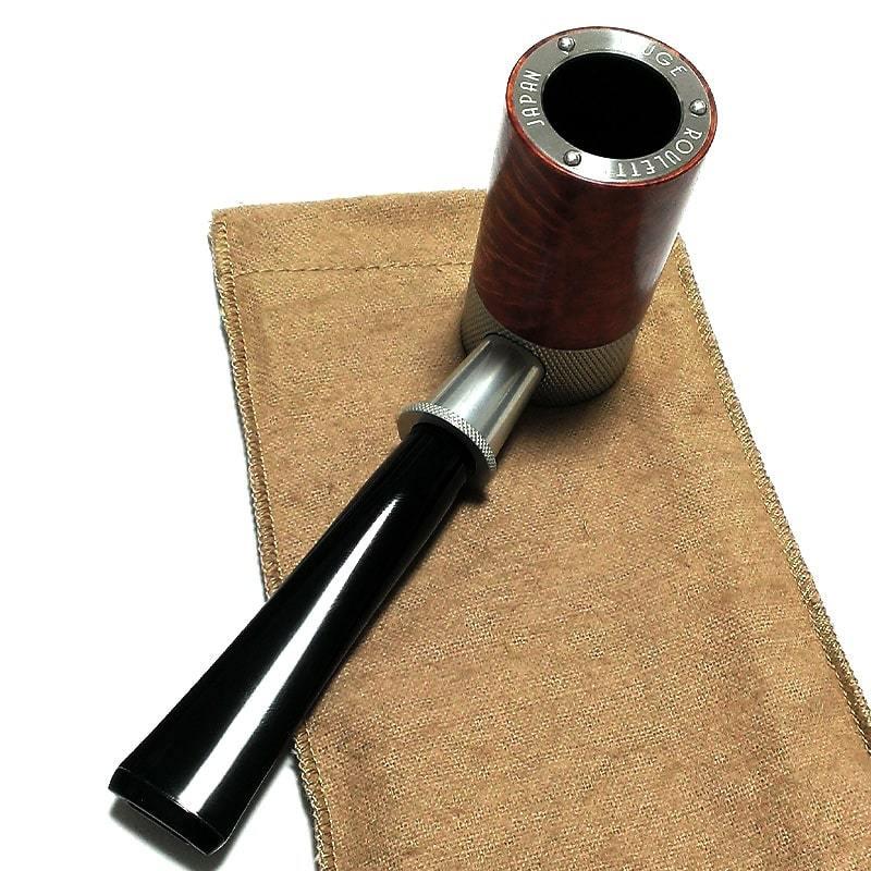 パイプ 喫煙具 TSUGE ツゲ G9 ザ ローレット スムース ブラウン 茶 おしゃれ タバコ ショートスモーク用 9mmフィルター パイプ本体 : Zippoタバコケース喫煙具のハヤミ ...